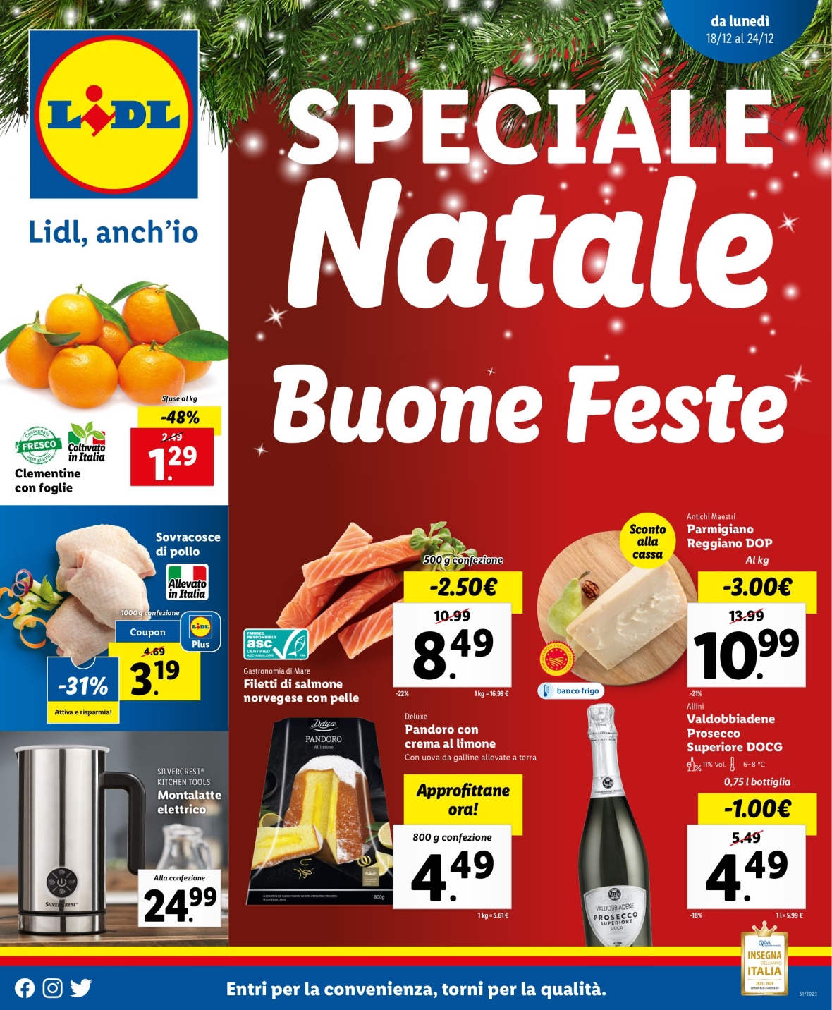 Volantino Lidl e offerte dal 18 dicembre - VolantinoLidl.it