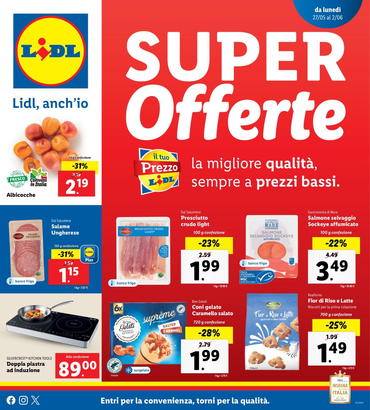 Volantino Lidl e offerte dal 27 maggio - VolantinoLidl.it