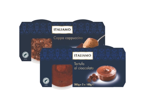 Coppa cappuccino o Tartufo al cioccolato Lidl - VolantinoLidl.it